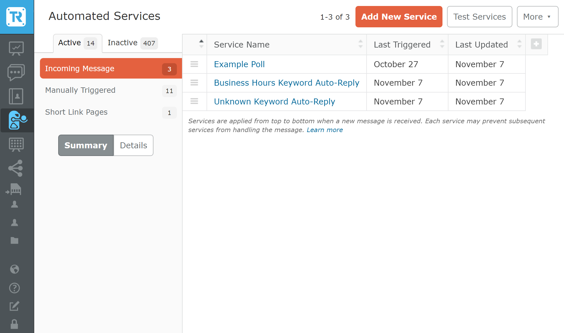 Ordering Multiple Active Services – User Guide