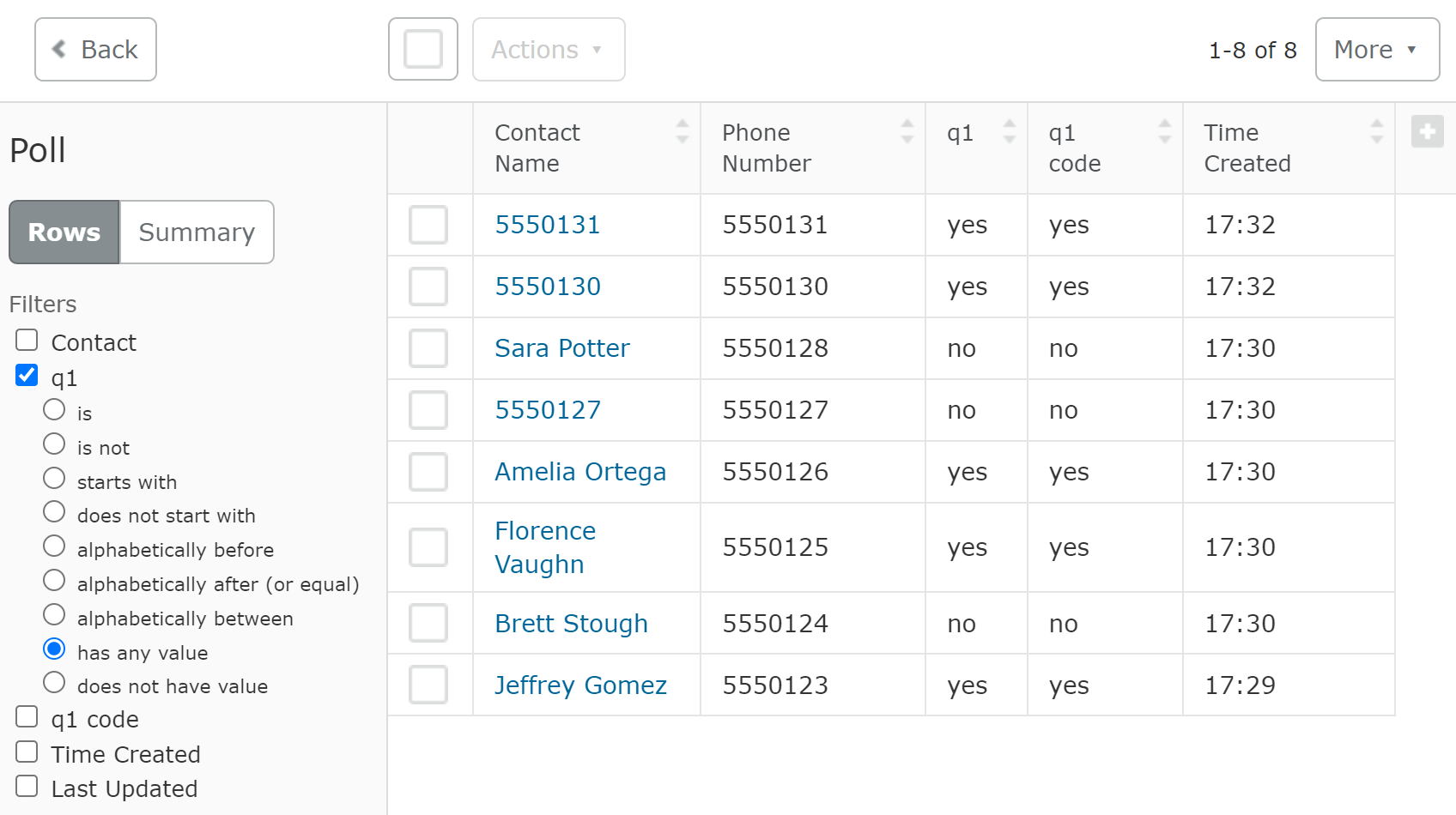 Viewing and Exporting Poll Responses – User Guide Viewing and Exporting Poll Responses – User Guide